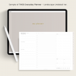 FREE Digital Planner – THISS Sample Planner 01 – THISS Planner